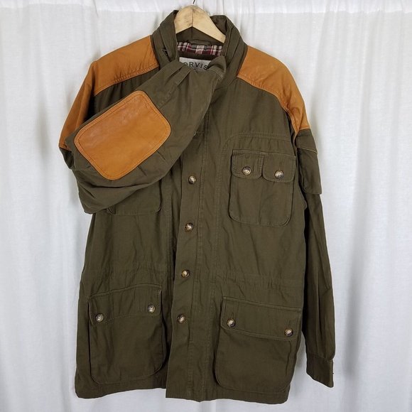 Orvis | Jackets & Coats | Vintage Orvis Plaid Flannel Lined Longline ...